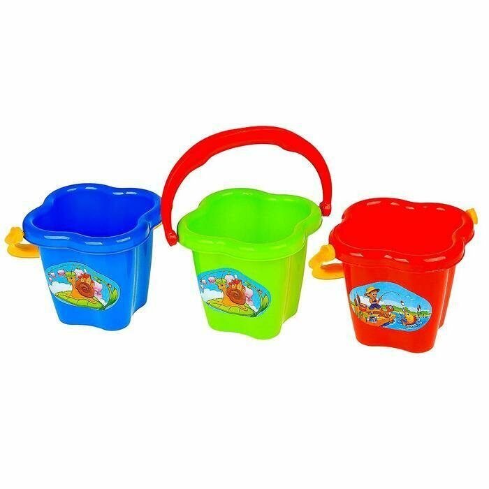 Ведро Цветок .