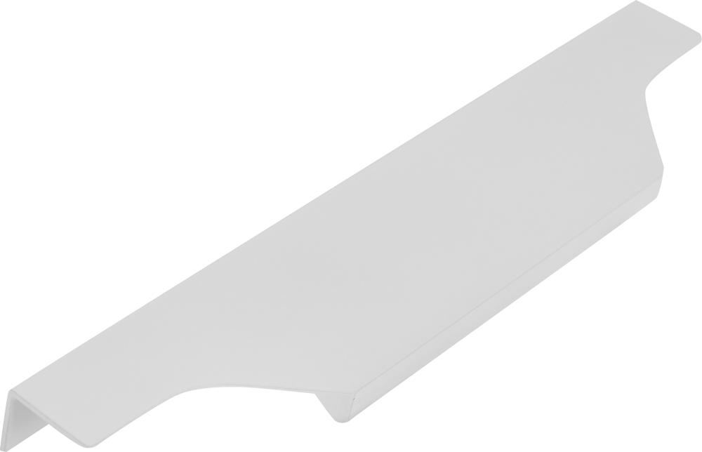 Мебельная ручка-профиль белый 128 мм