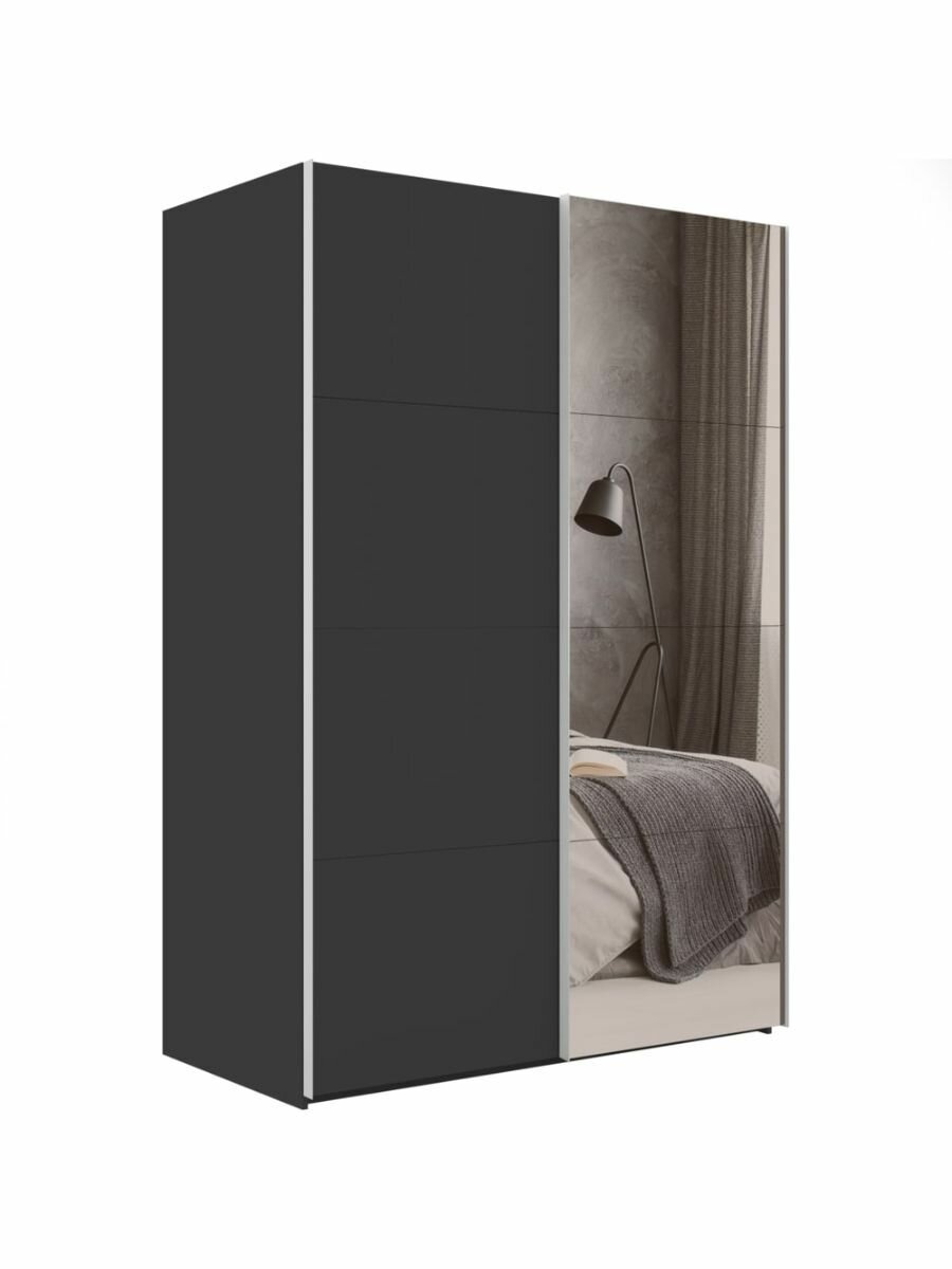 Шкаф-купе Эста 1,6, 2,2м ЛДСП/зерк Бронза