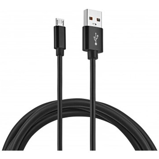 Кабель Kingprice KP-microUSB-2.4A-2m USB-A - micro USB, 2м, черный