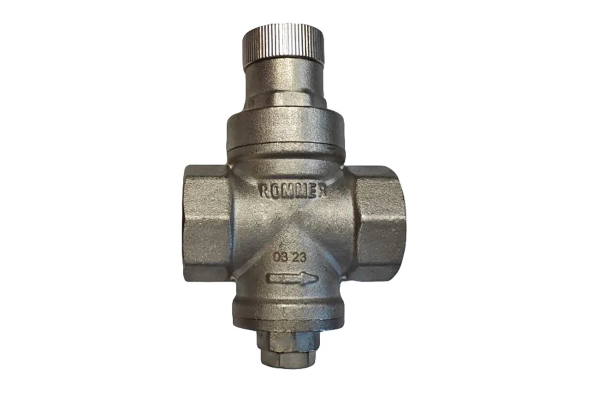 ROMMER редуктор давления RVS-0009-000015 PN16 вн/вн 1/2 без манометра RG00921SM0BURM