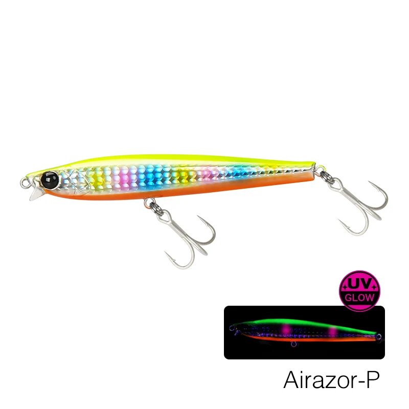 TSURINOYA AIRAZOR 85S/20г, 105S/30г для морской рыбалки 85mm 3.35in 20g, AIRAZOR-P