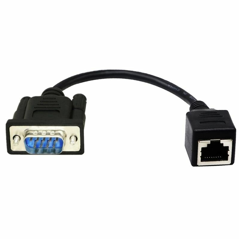 Адаптер RS232 DB9 на RJ45