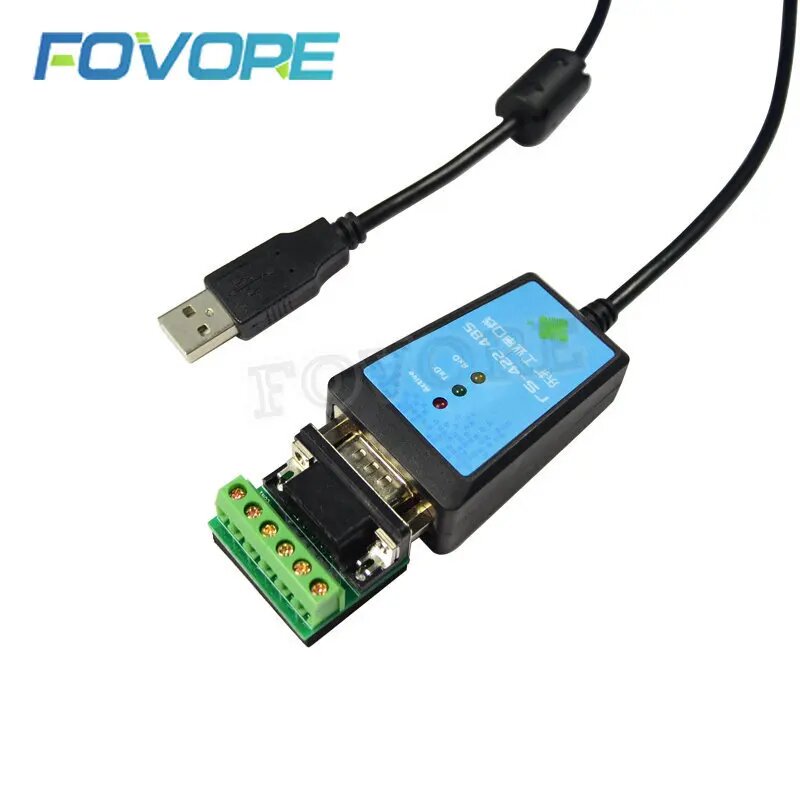 Кабель-переходник с USB 2,0 на RS422 RS485, длина линии 1,8 м