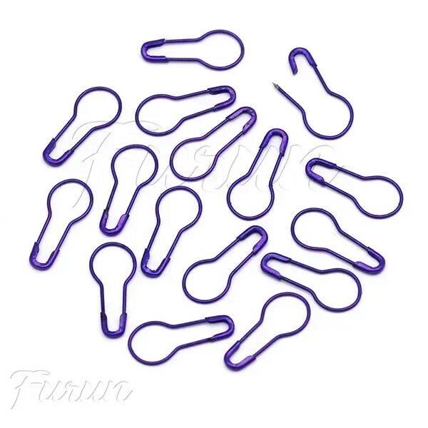 Булавки для вышивки и вязания, 100 шт. Фиолетовый, 08