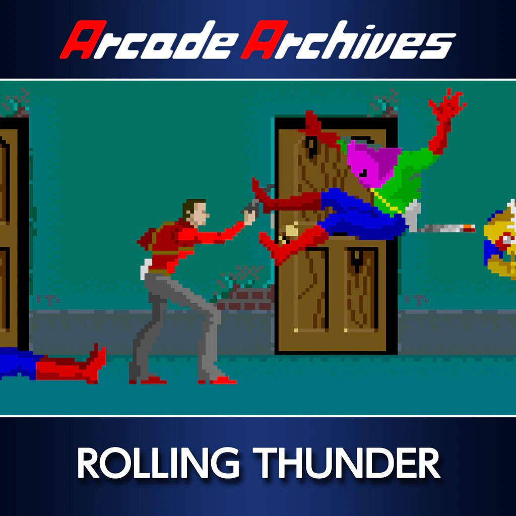Игра Arcade Archives ROLLING THUNDER, цифровое издание PlayStation 4, регион Индонезия / код пополнения баланса