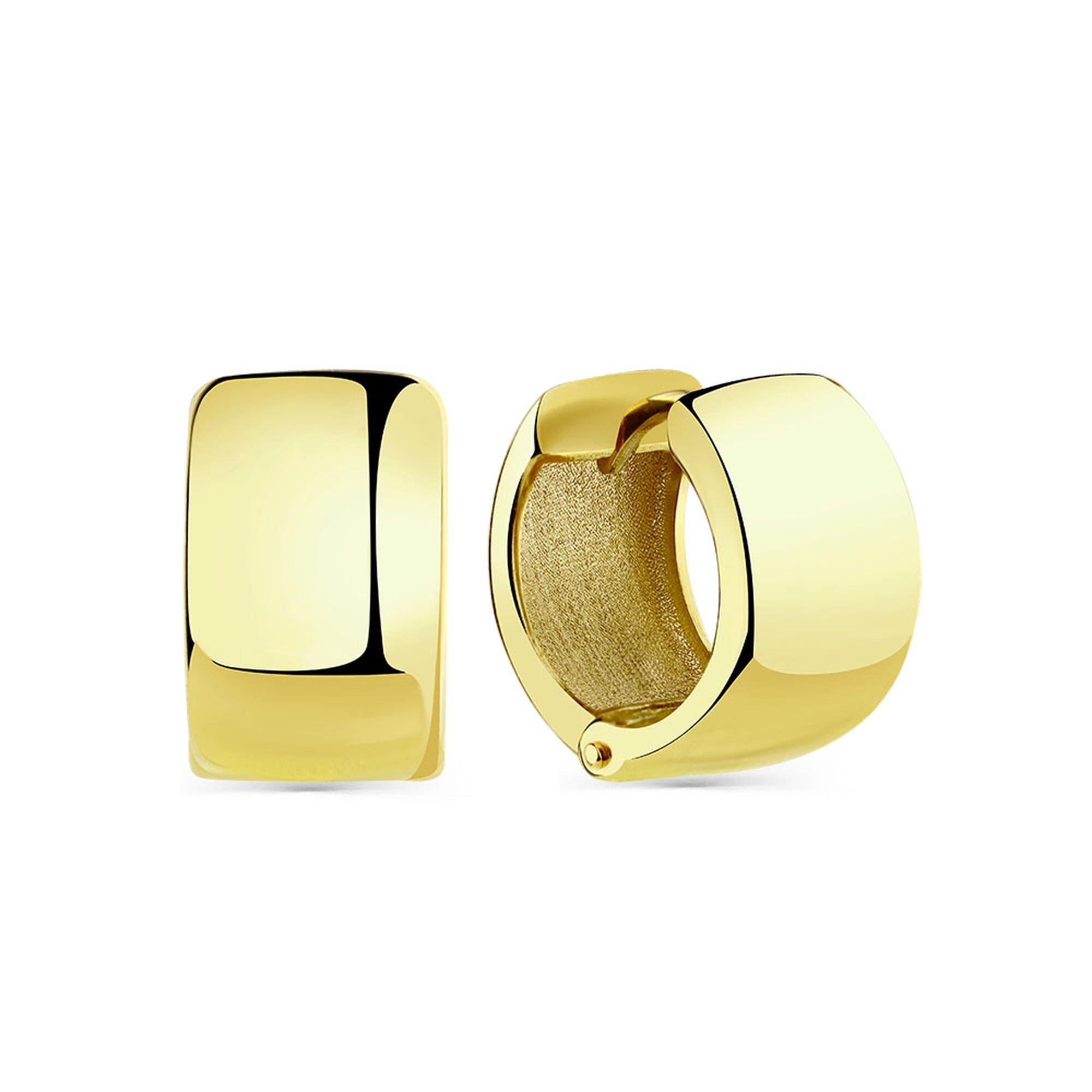 Серьги, желтое золото, 585 проба
