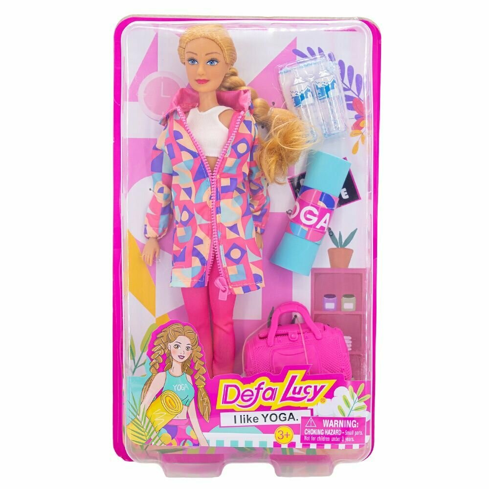 Кукла DEFA Lucy Занятие йогой, в коробке (0591379FCJ)