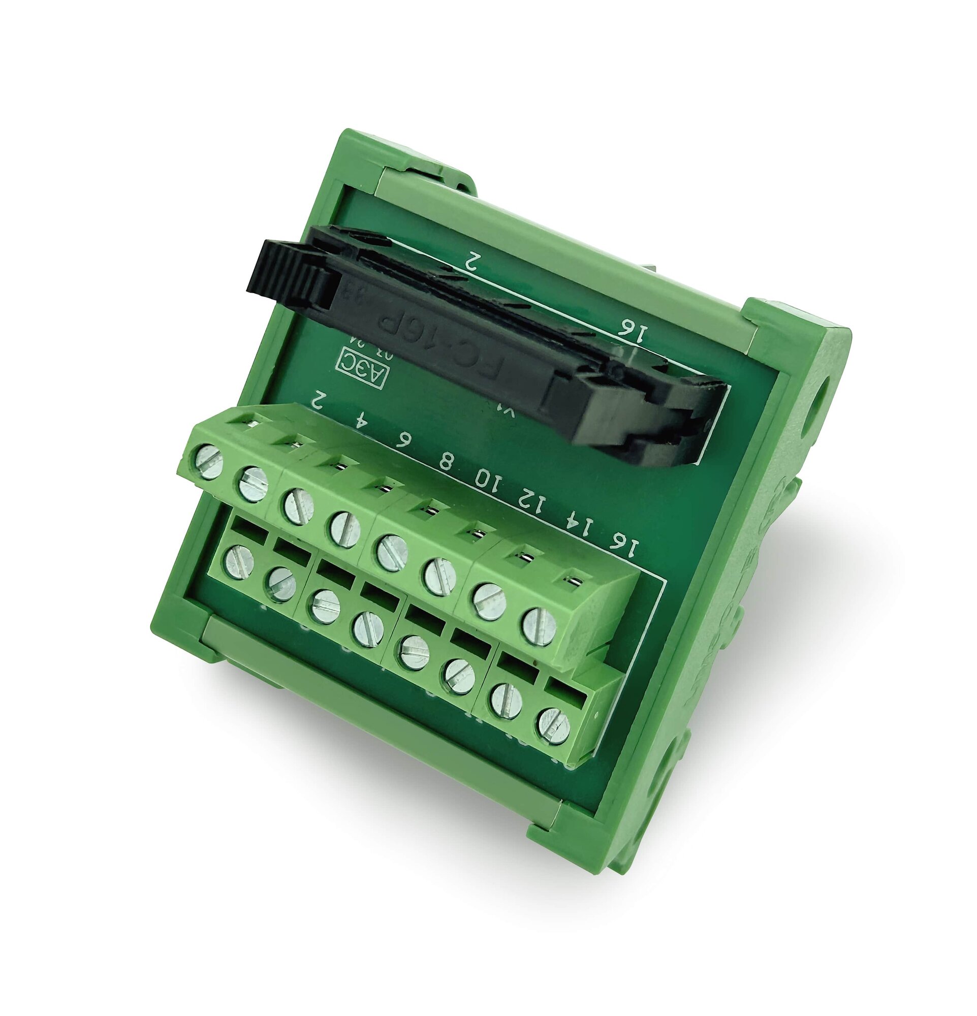 Модуль интерфейсный 16 для монтажа на DIN-рейку