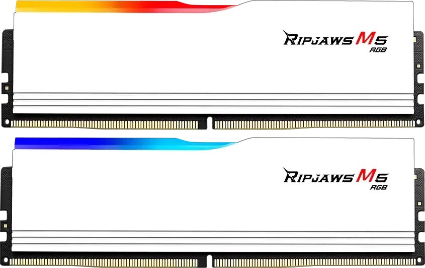 Оперативная память 64Gb DDR5 6000MHz G.Skill Ripjaws M5 RGB (2x32Gb KIT) (F5-6000J3040G32GX2-RM5RW)