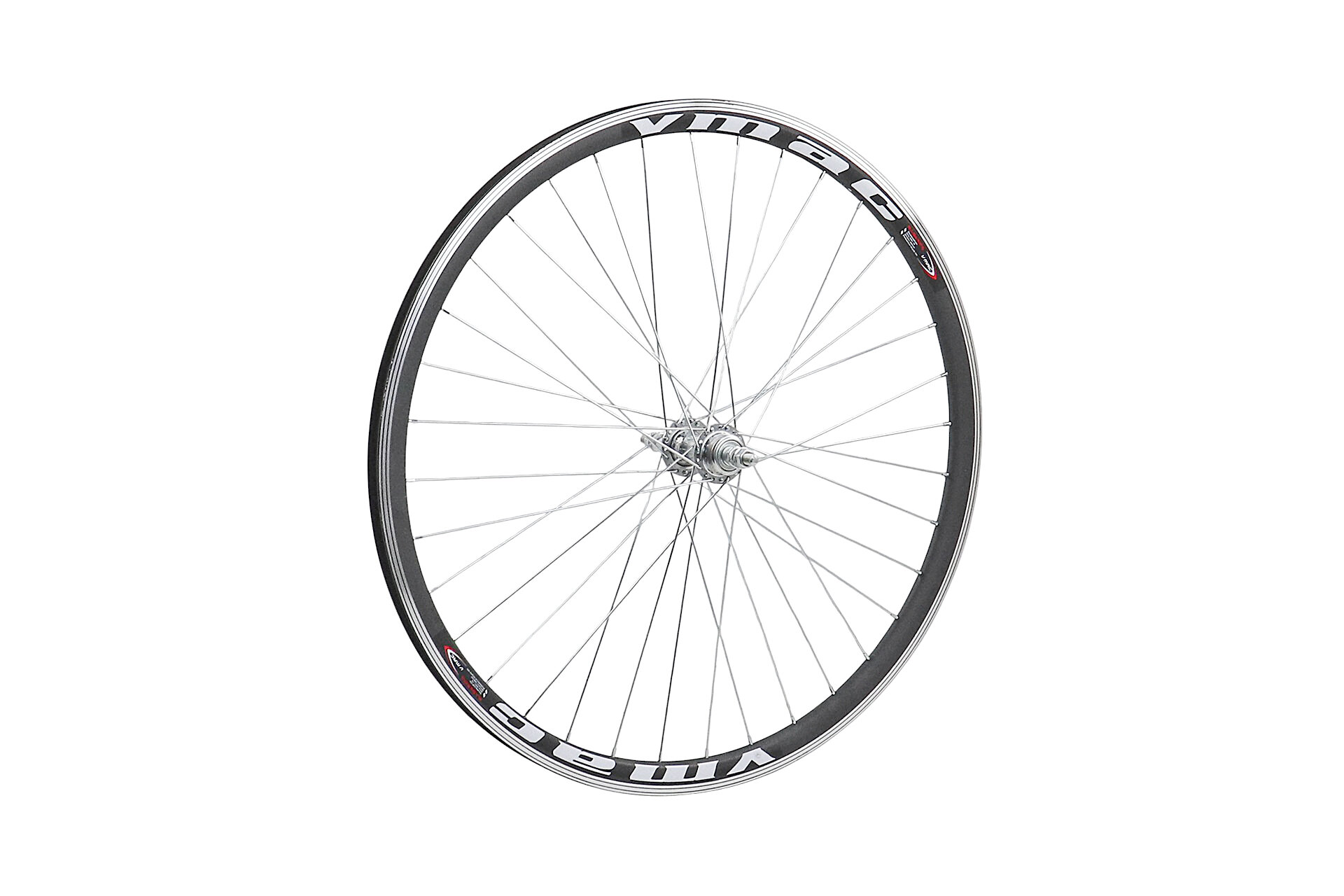 Обод 27,5" 2-х слойный (алюм.) задний в сборе с втулкой, под трещетку, на гайках спорт(чёрный)