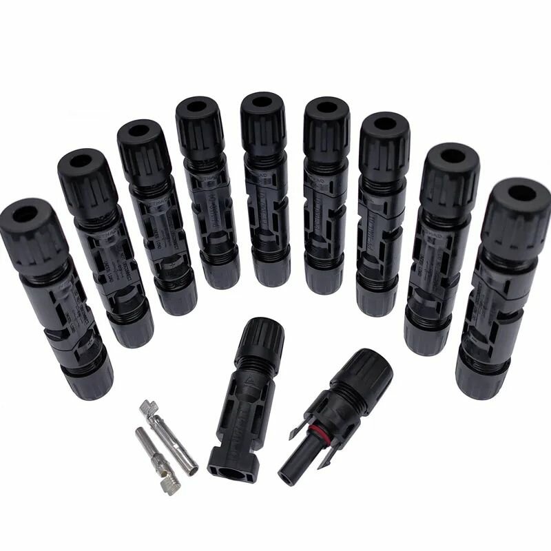 10 пар солнечных разъемов типа «мама-папа» TUV IP67 1000 В 30 А постоянного тока солнечная панель ответвление серия соединительный кабель силовой разъем