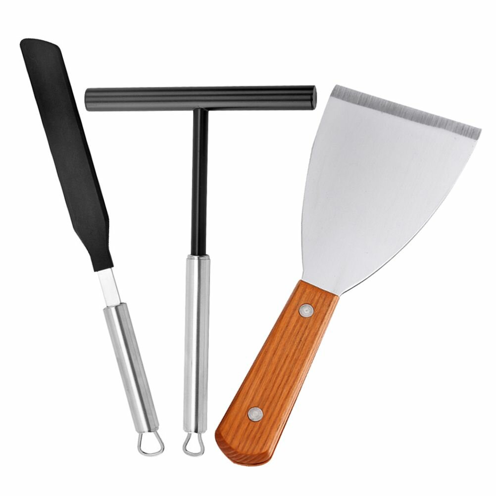 Набор Инструментов Для Приготовления Блинов 1 Шт Силиконовый Шпатель Для Панкейков Размер 20.00X12.20X2.00Cm