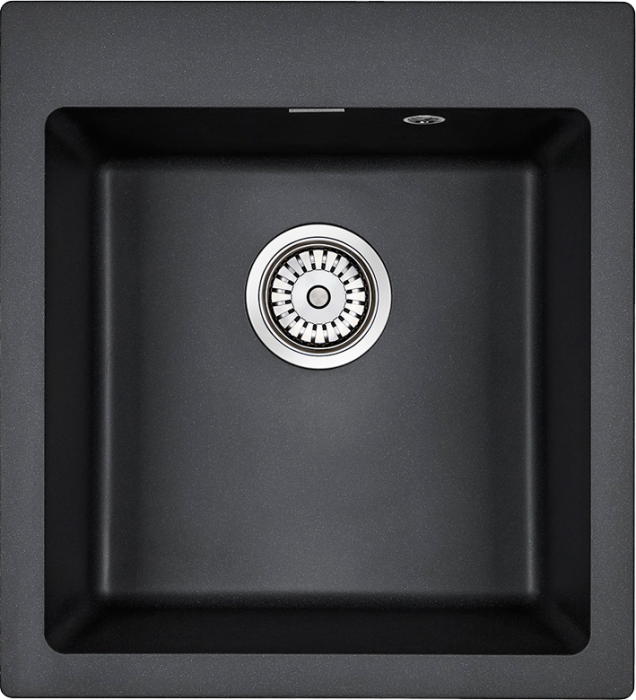 Мойка кухонная Paulmark Zemar PM104651-BL черная