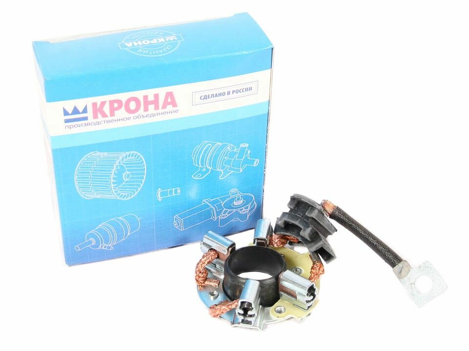 Щетка стартера щеточный узел в сборе ВАЗ 2110 2112 1118 2170 стартер 2110 13 Прамо элтра Iskra крона 211.3708