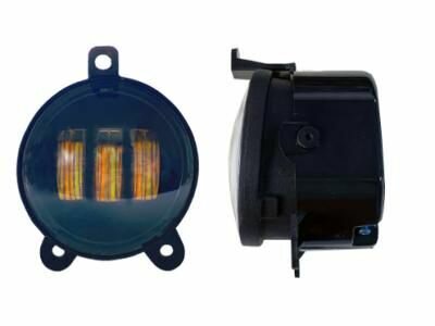 Фара противотуманная 2170 2123 нового образца 3302 Бизнес 3 диода 13Вт 2 режима белый/желтый направленный свет YADA 907708