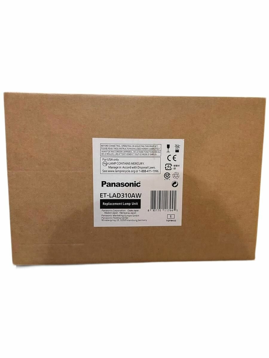 Комплект из двух ламп для проектора PANASONIC ET-LAD310AW ( с модулем )