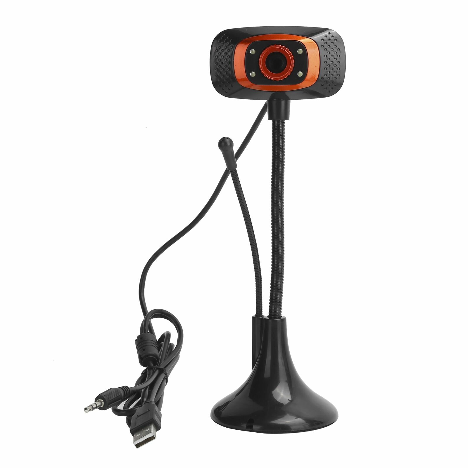Компьютерная камера Видео USB Веб-камера DriveFree 640 x 480 пикселей с внешним микрофоном