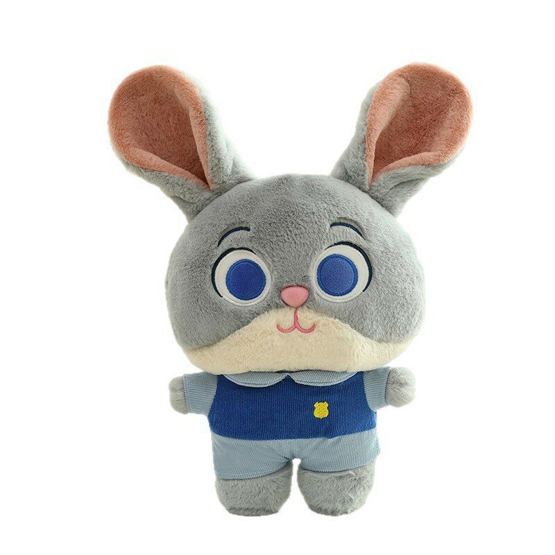 Q версия креативная забавная плюшевая игрушка с лисой и кроликом Crazy Zootopia подарок на день рождения кукла тряпичная кукла