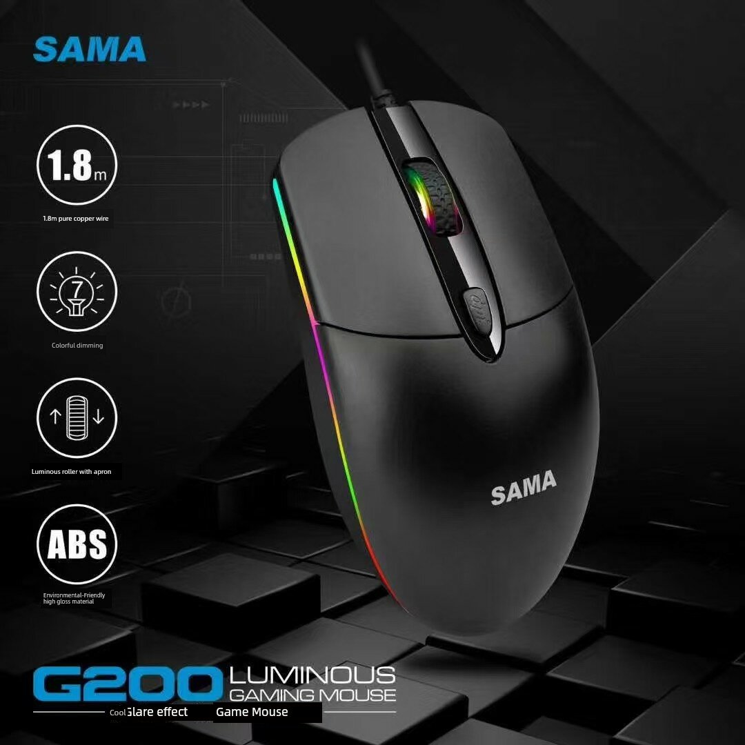 Компьютерная мышь, проводная, для дома, бизнеса, офиса, круглый порт PS2, для настольного компьютера, специальный