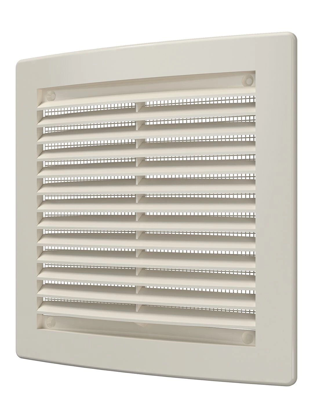 Вентиляционная решетка ERA 1515РЦ Ivory 150 x 150 мм, пластиковая, слоновая кость