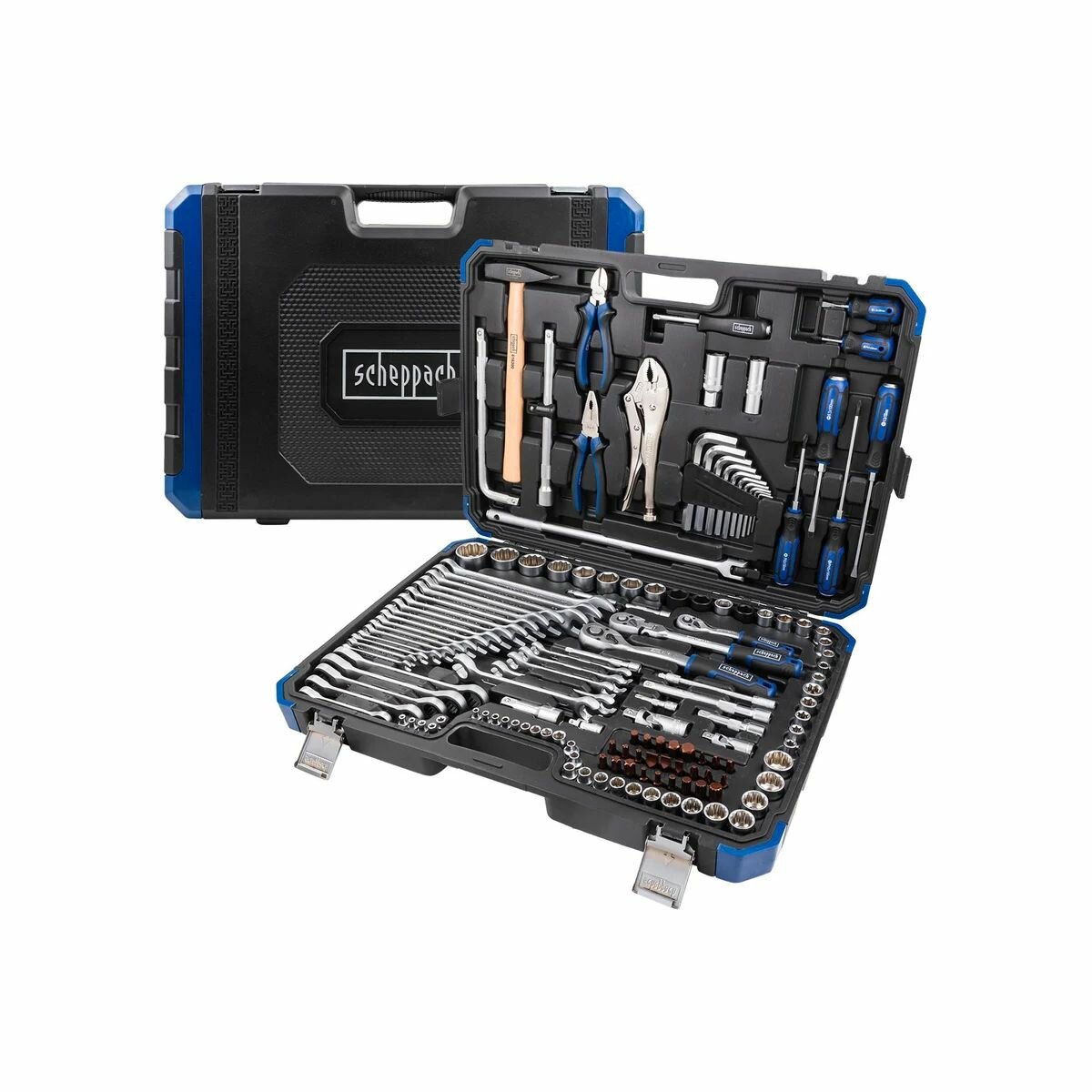 Набор инструментов Scheppach Sch-41421-5 Gold(62152) 142 + 6 предметов 1/4 3/8 1/2 (6-гр.)(4-32мм)