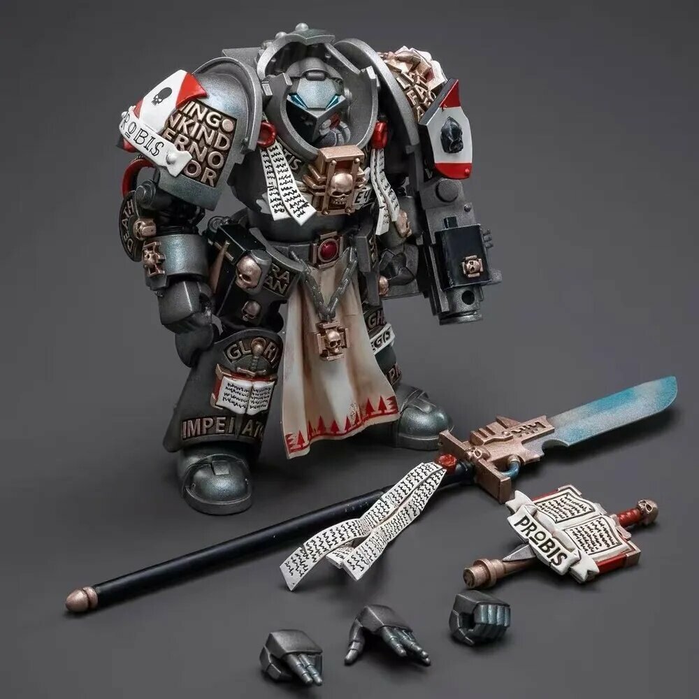 Warhammer 40000/фигурка- Grey Knights TerminatorJaric Thule/Подарок для мальчика/13.4CM(коробка)
