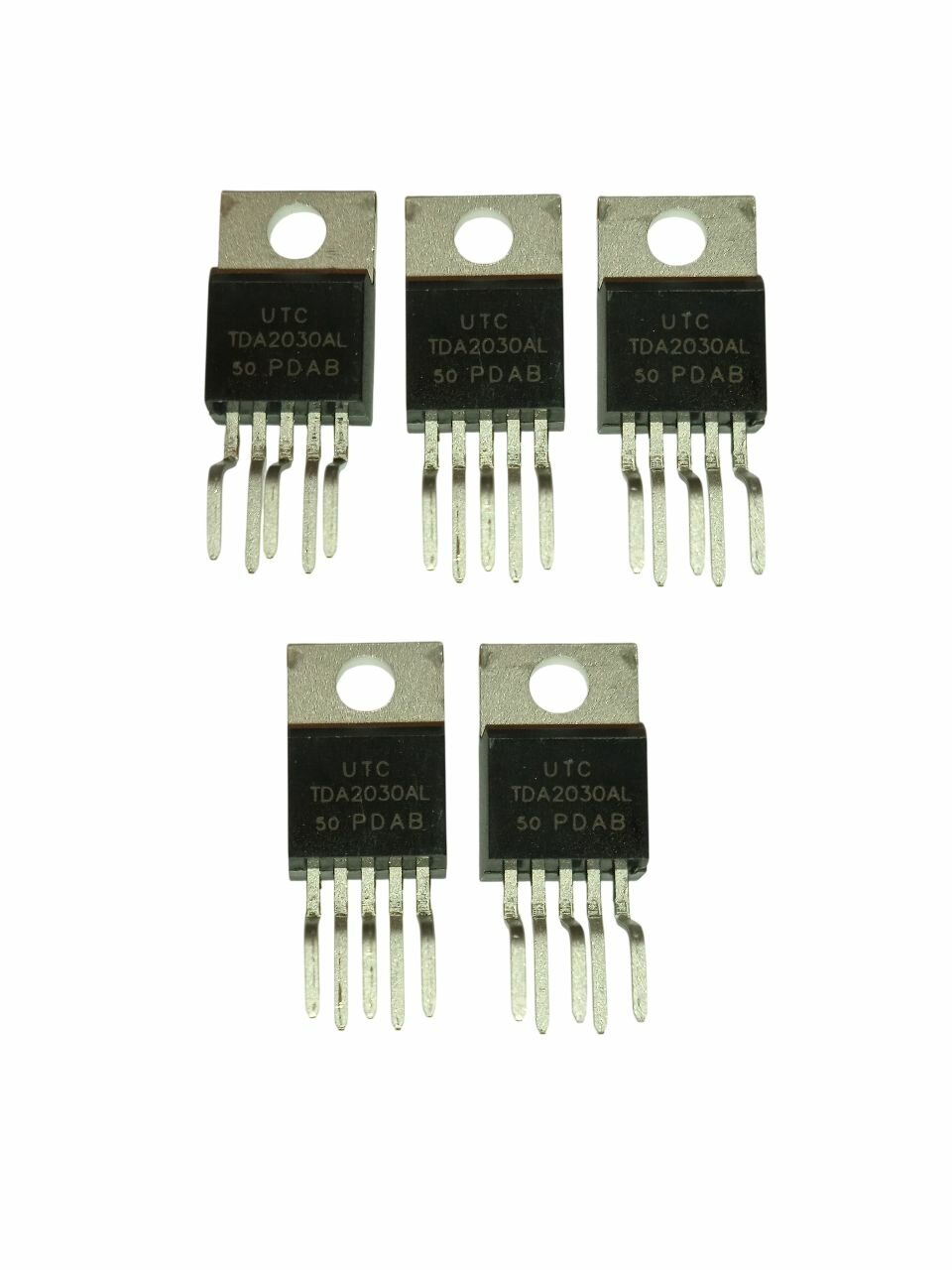 Микросхема аудио усилитель TDA2030AL, TO-220-5 - 5 штук