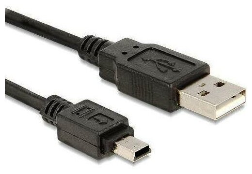 Кабель USB-Am/MiniBm ExeGate EX-CC-USB2-AMminiBM5P-1.0 - 1м чёрный