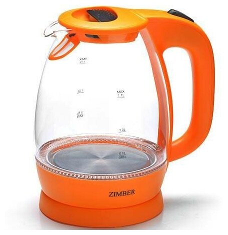 Электрический чайник стекло 1,7л 2200Вт Zi MBer 11177 KSMB-11177