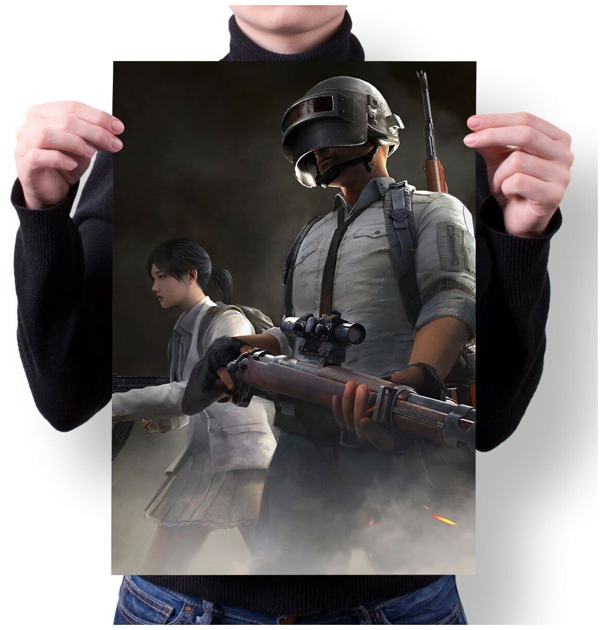 Плакат А3 принт А3 PUBG - 12
