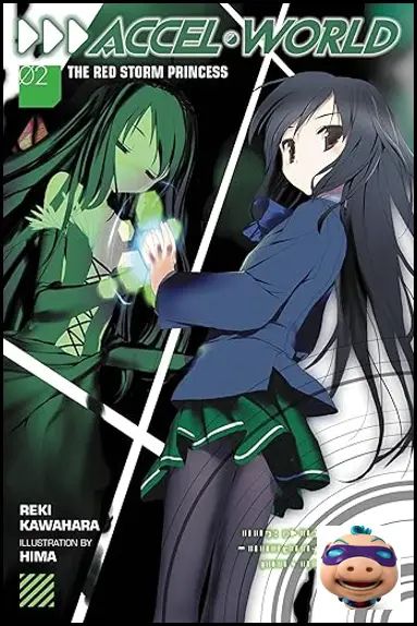 Accel World, Vol. 2: The Red Storm Princess — лёгкий роман (Accel World, 2), том 2, мягкая обложка, английский язык
