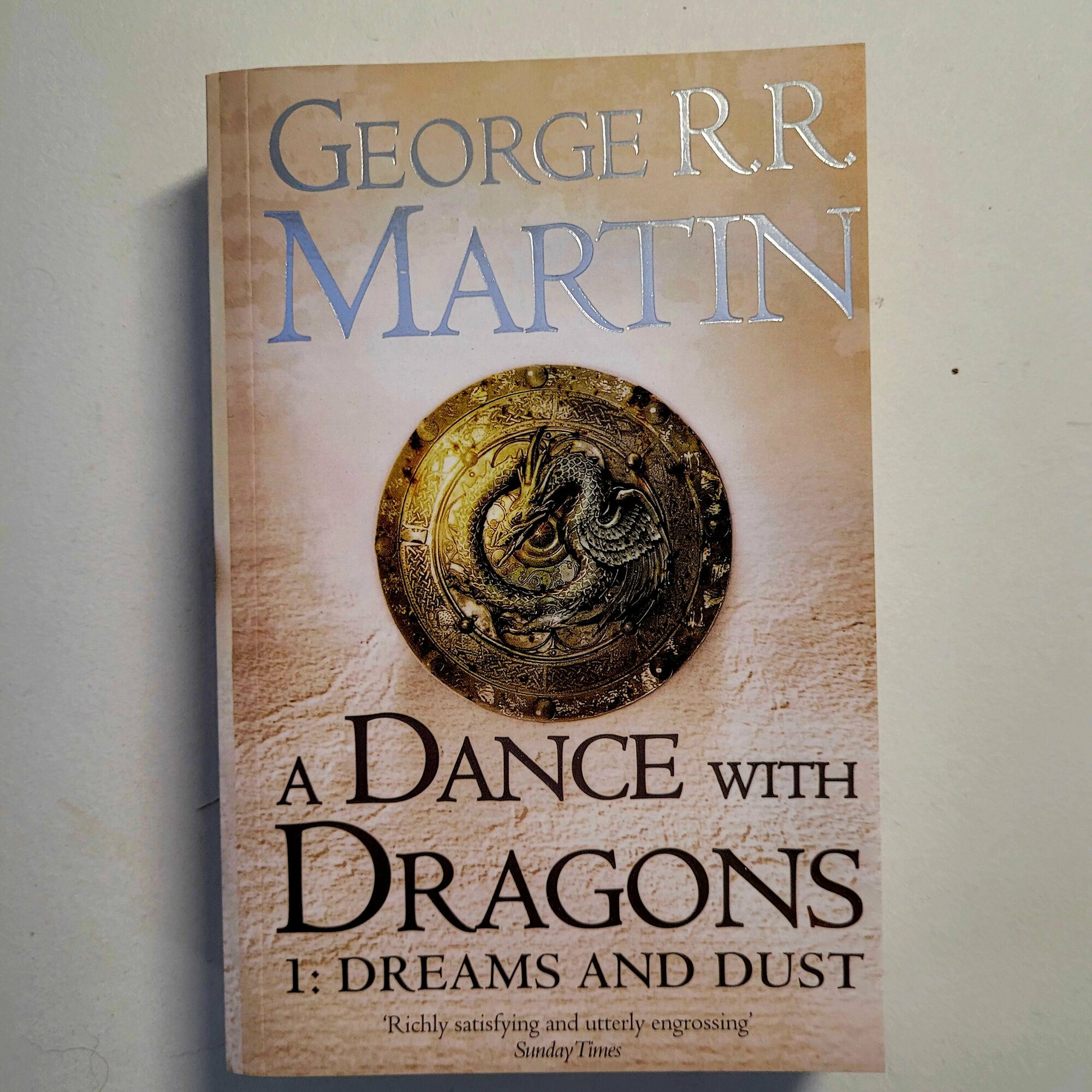George R.R. Martin. A Dance with Dragons. 1: Dreams and Dust ( Book 5, p1, A Game of Thrones