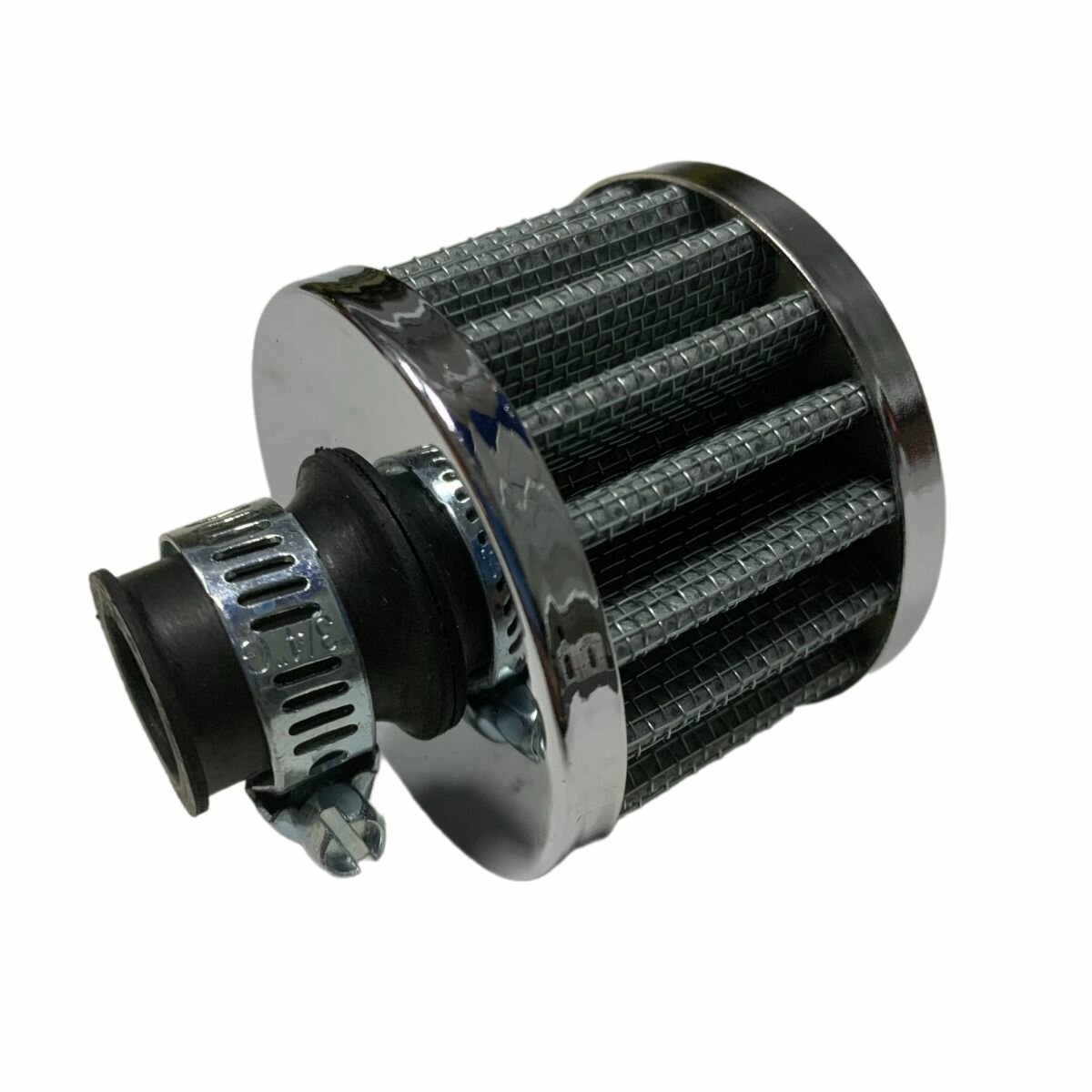 Фильтр вентиляций картерных газов XH-UN008-12MM-SL - серебро