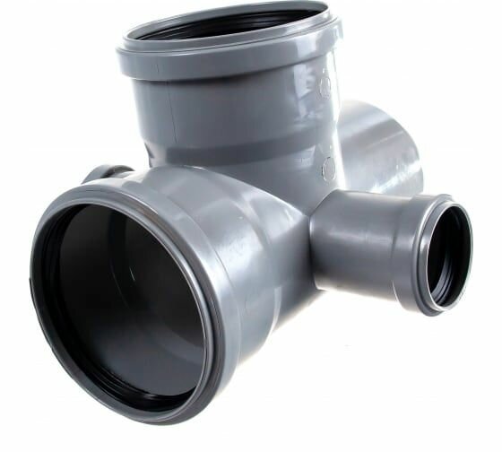 Крестовина Ostendorf 110х50х50х110 мм, 87 градусов, пятерник, канализационная