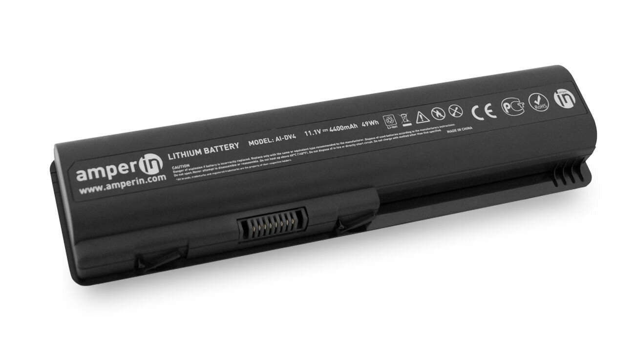 Аккумулятор Amperin для HP HSTNN-Q37C 11.1V (4400mAh)