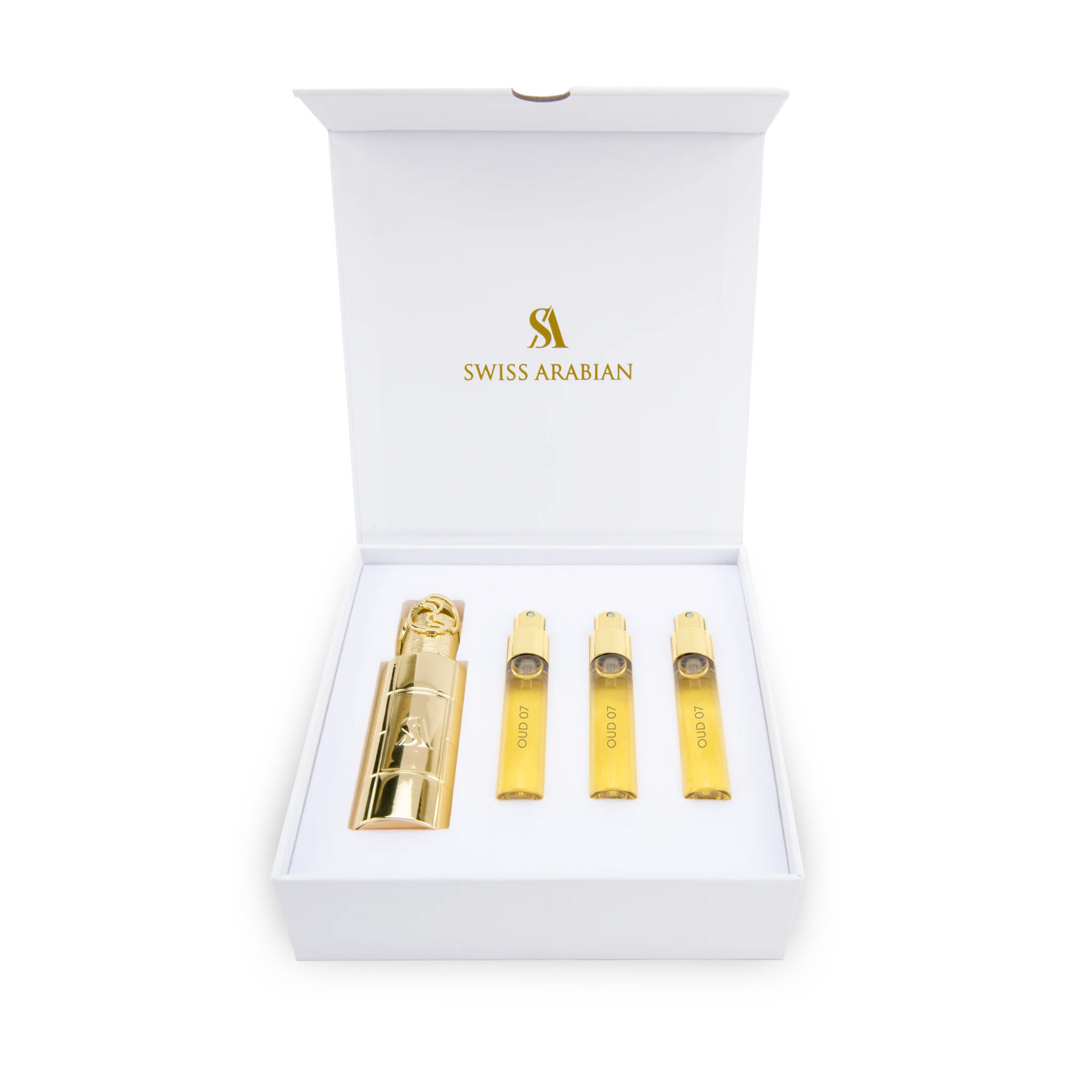 Swiss Arabian Oud 07 набор парфюмерная вода 3 * 10 мл + аксессуар / Свисс Арабиан Уд 7