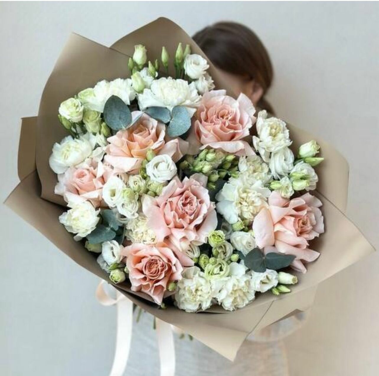 Букет ажурных цветов