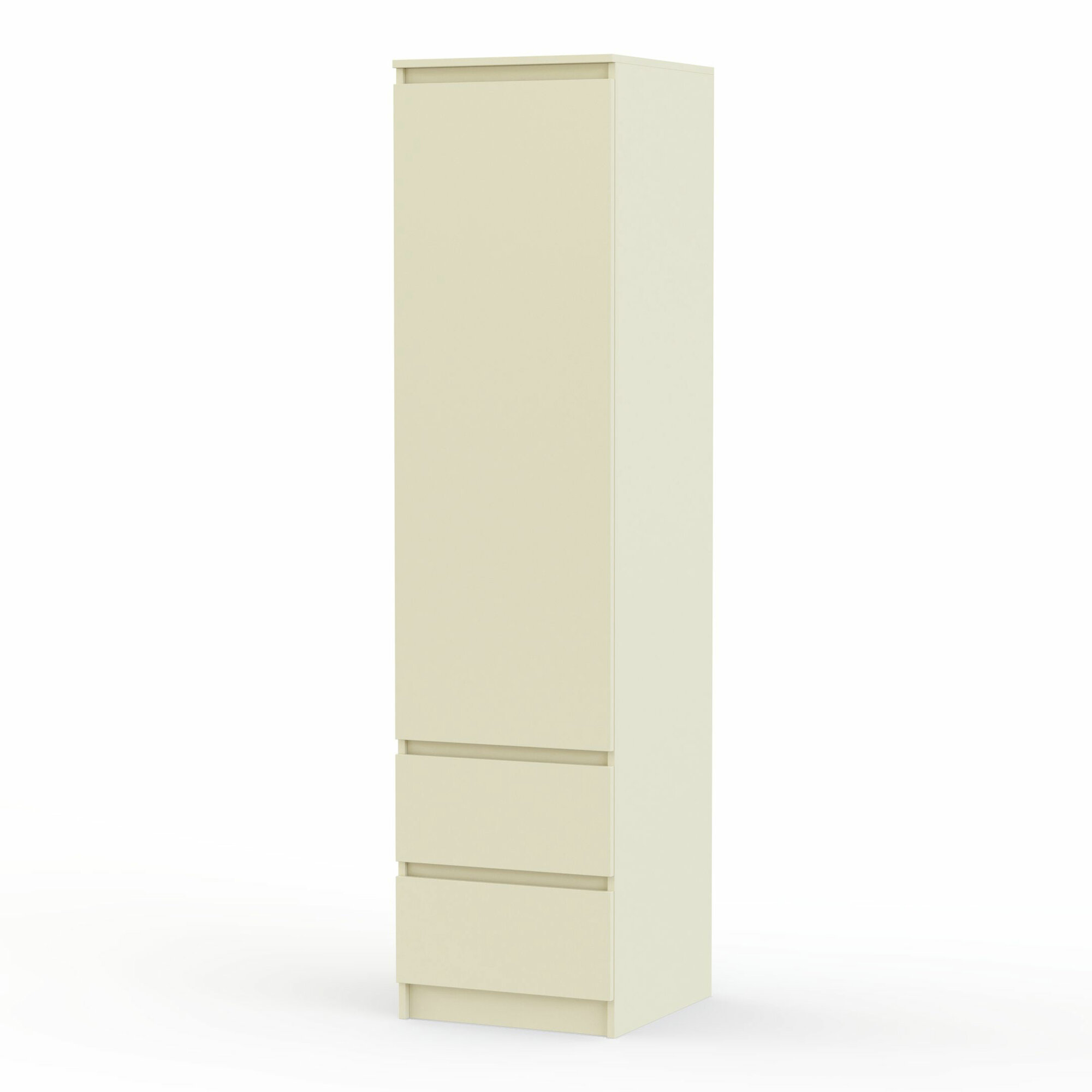 Шкаф-пенал Мальм с ящиками