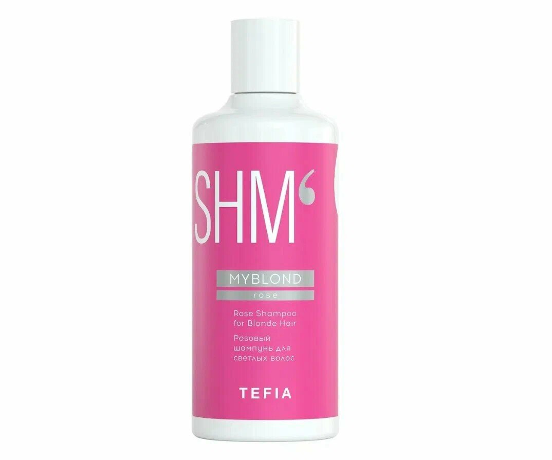 Tefia шампунь для светлых волос SHM MyBlond Rose, 300 мл