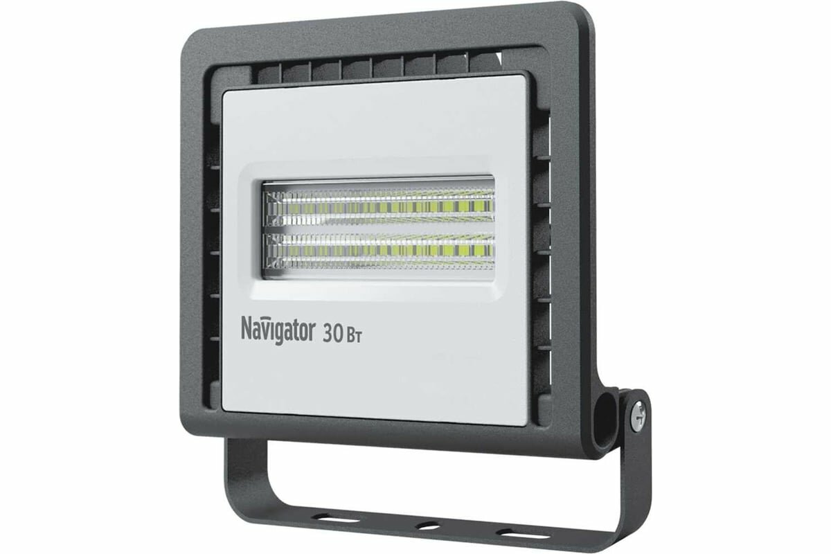 Светильник Navigator NFL-01-30-4K-LED с яркой подсветкой и регулируемым углом
