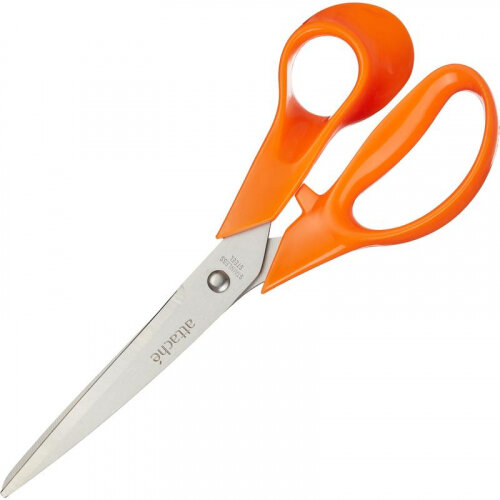 Ножницы Attache Orange 203 мм с пластиковыми эллиптическими ручками, 280474КТ