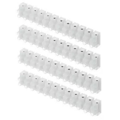 Клеммник Rexant КВ-16 07-5016 12х16 кв. мм полиэтиленовый белый (4 шт.)