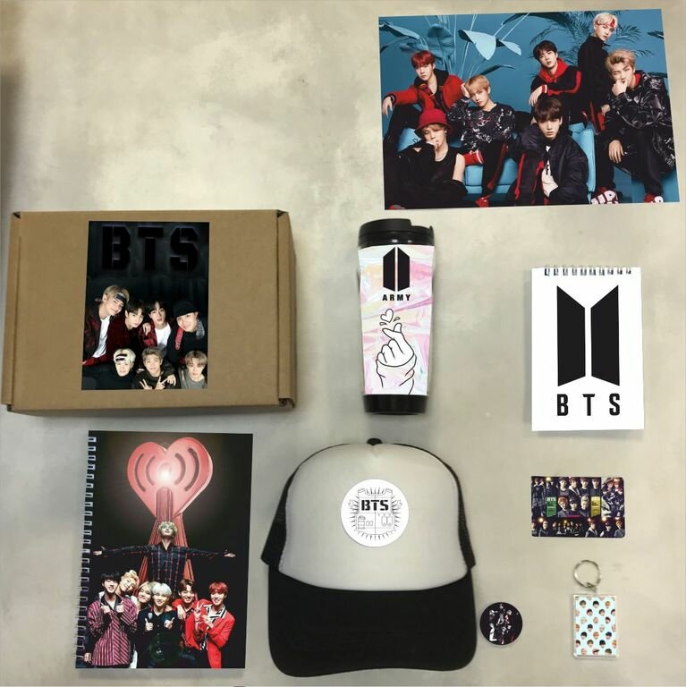 Бокс BTS, БТС №9, Товары с вашими картинками