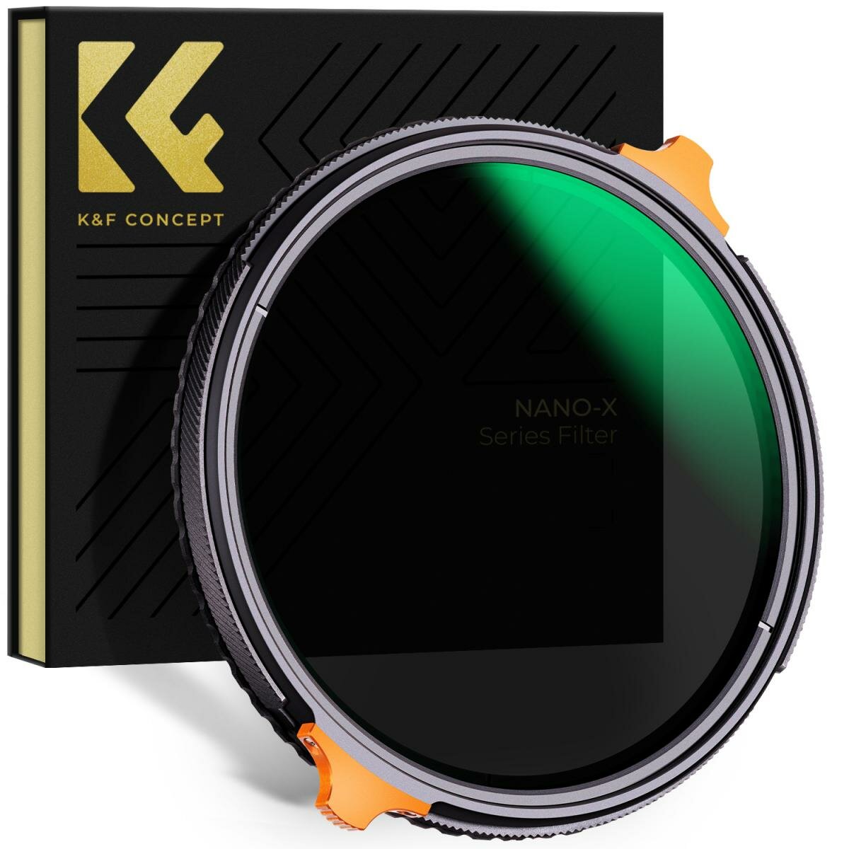 Фильтр K&F 46 мм Nano X CPL+Variable Fader NDX ND4-ND64