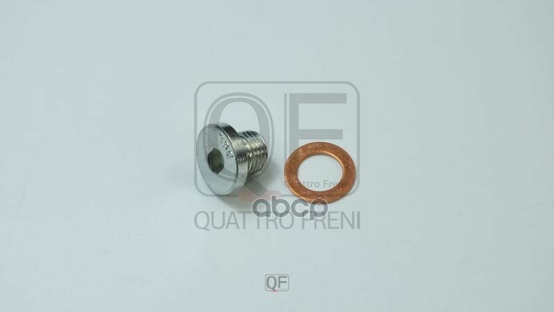 Пробка масляного поддона с кольцом QUATTRO FRENI арт. qf54a00080