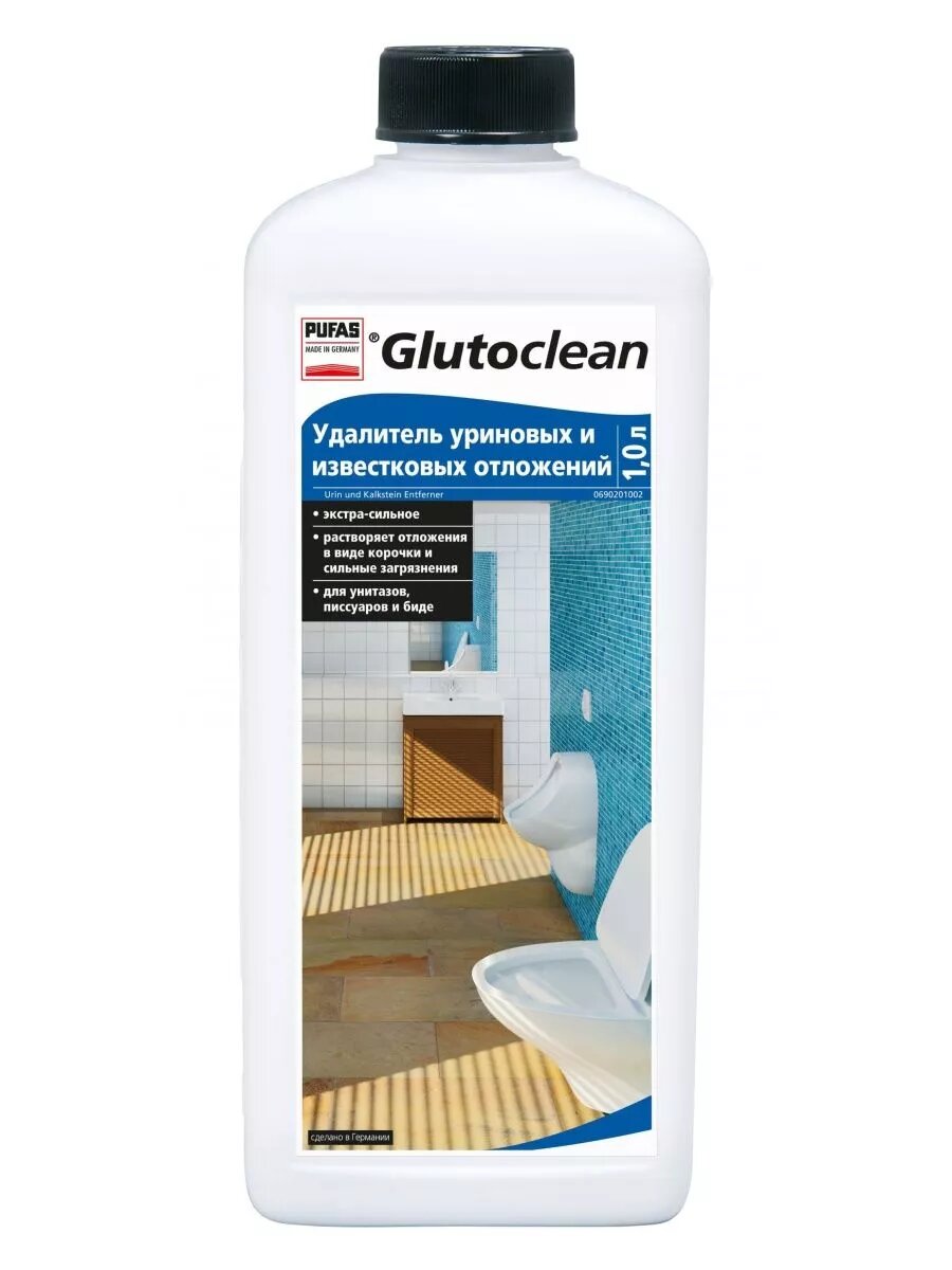 Очиститель унитазов и писсуаров 1л. Средство для мытья туалета