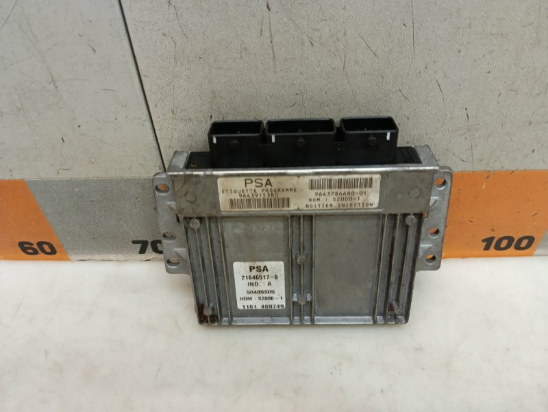 Б/У блок управления ДВС, мозги, Ситроен Ц5 Блок управления двигателем Citroen C5 2002 DC 349030 Peugeot-Citroen арт. 964391...