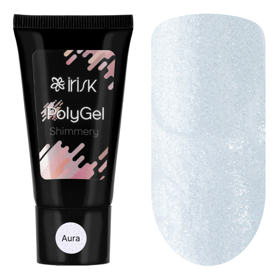 Полигель IRISK Shimmery PolyGel 09 - Aura, 30 г