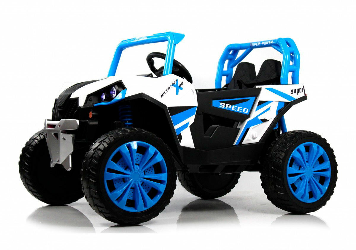 Детский электромобиль RiverToys F888FF 4WD Синий